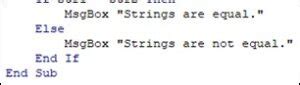 Vba String Comparison In Excel Examples How To Use