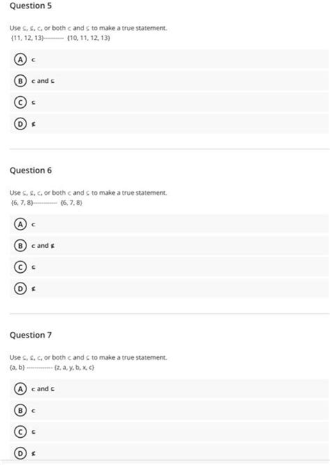 Solved Question Use S S Or Both C And S To Make A True Chegg Com
