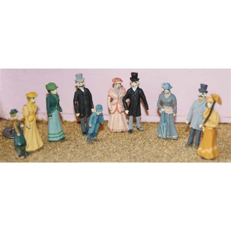 10 Victorianedwardian Upper Class Figures 🚂