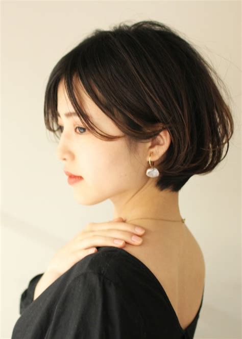 長め前髪×ショートボブ特集！大人っぽくて女性らしい魅力的な髪型に挑戦♪ Michill Bygmo（ミチル）