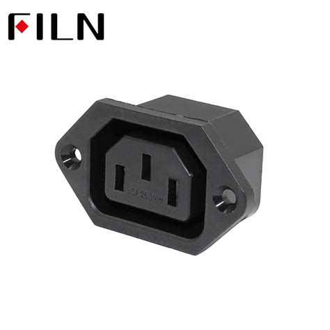 IEC C Female AC Power Inlet Socket Jack Conn Vicedeal