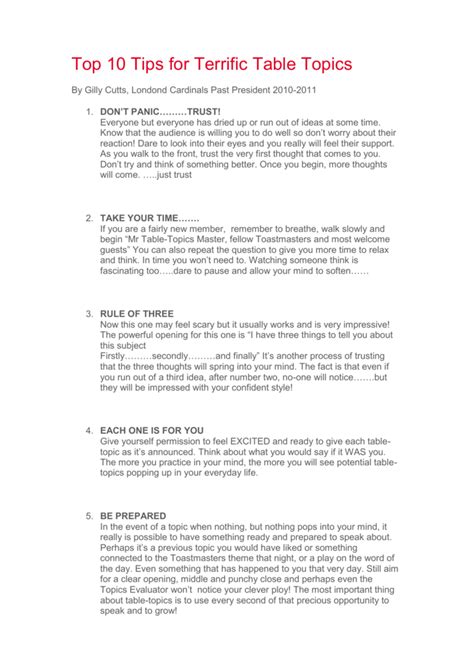 Toastmasters Table Topics Questions Funny Cabinets Matttroy