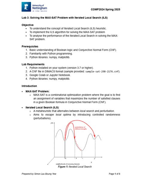 Lab 3 Iterated Local Search Pdf Applied Mathematics Algorithms