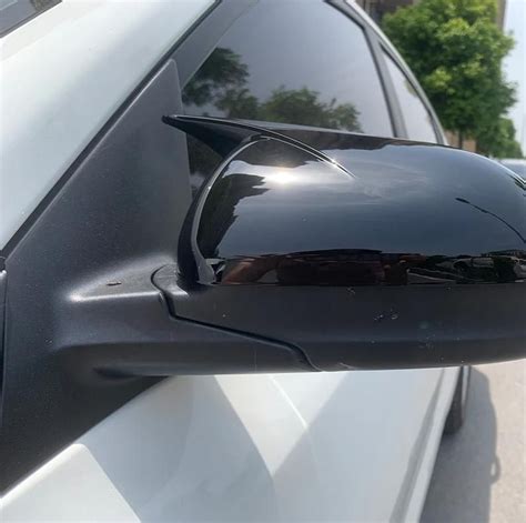 Накладки на зеркала М стиль с ушами для автомобилей Киа Рио Kia Rio 4 X Line Kia Rio X Bmw