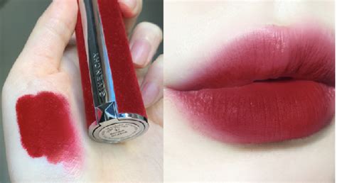 国内345元！givenchy 纪梵希 哑光质地 香榭红丝绒唇膏口红 34g N37 Rouge Graine没得比