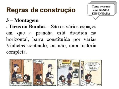 Como Construir Uma Banda Desenhada O Que Uma