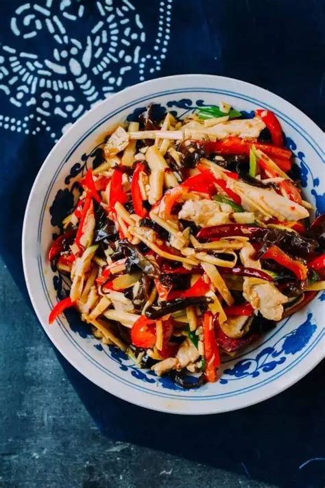 冬笋炒鸡肉图册 360百科