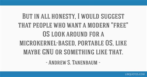 But In All Honesty I Would Suggest That People Who Want A