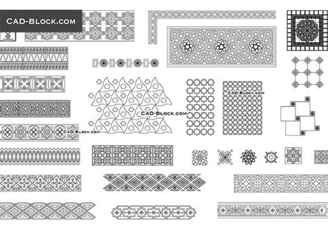Jali Design Pattern Download Free AutoCA Block