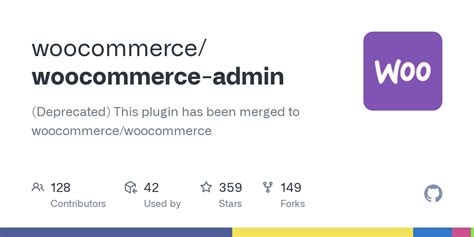 Github Woocommercewoocommerce Admin Deprecated This Plugin Has Been Merged To Woocommerce