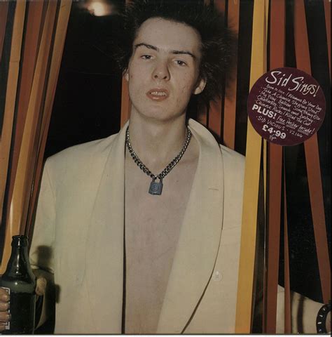 Sid Vicious Sid Sings Uk Vinyl Lp —