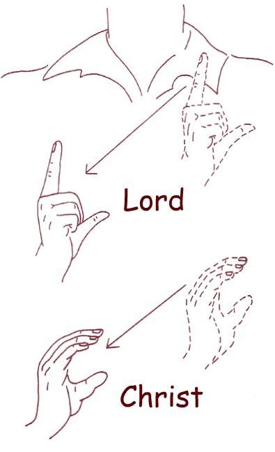 In Jesus Name Amen Sign Language Holy In Sign Language Asl Bible