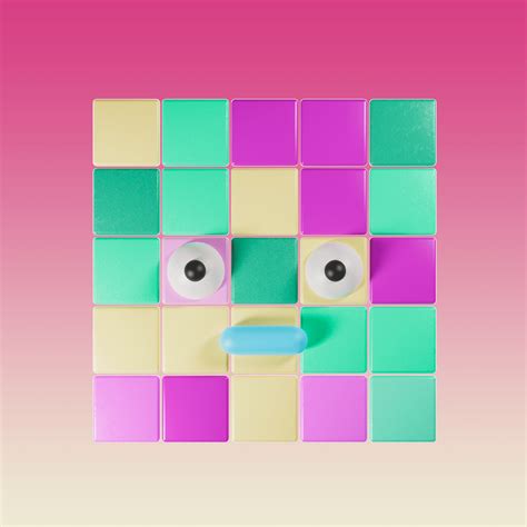 Weird 3d Mosaic Behance