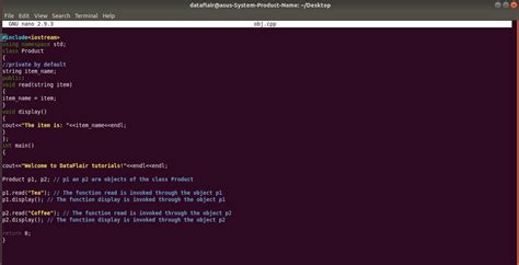 C Class And Object A Tutorial To Reign The C Programming Dataflair