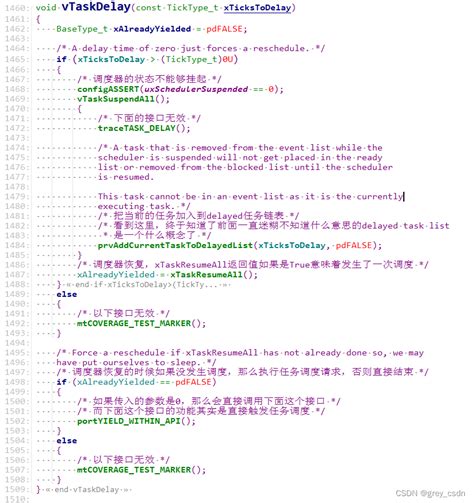 1277freertos中vtaskdelay的实现分析 Csdn博客