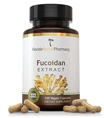 Florida Herbal Pharmacy Fucoidan Extract Capsules 101 120 Capsules