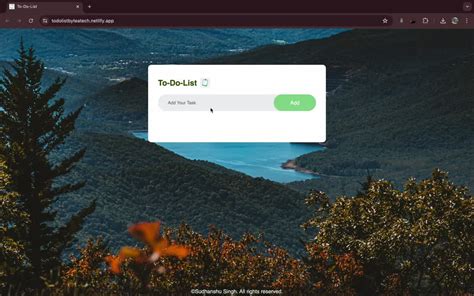 Sudhanshu Singh On Linkedin Internshipproject Productivitytools Organization Todolist