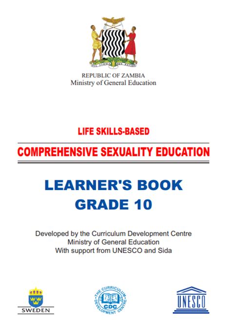 Learners S Book Grade Life Skills Based Comprehensive Sexuality Education