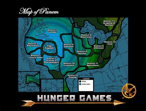 Exploring The Map Of Hunger Games Districts A Comprehensive Guide