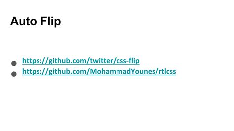 How To Rtl Your Css Pptx