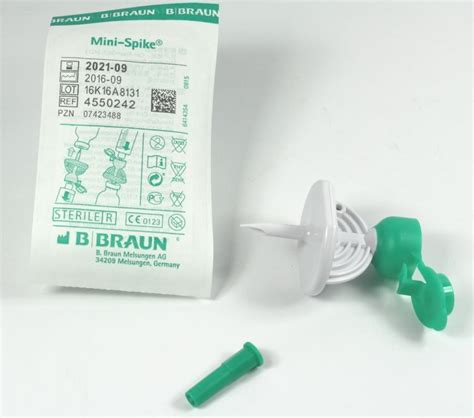 Mini Spike Entnahme Und Zuspritzspike 50 Stück B Braun Standardspitze