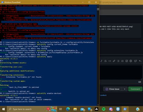 turntable · issue 807 · spicetify spicetify themes · github