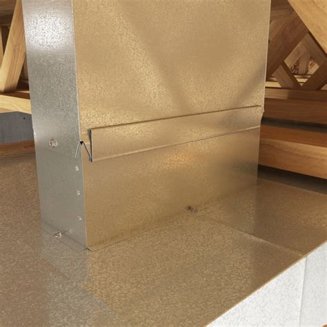 Imperial 30 Gauge Galvanized Steel Rectangular Stack Duct Starting Collar Gvl0097 A At