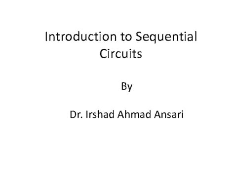 Sequential Logic Circuits Tutorials Pdf Circuit Diagram