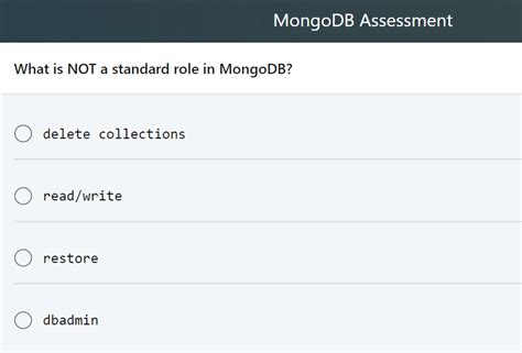 Solved Mongodb Assessment Using The Mongo Shell How Do You