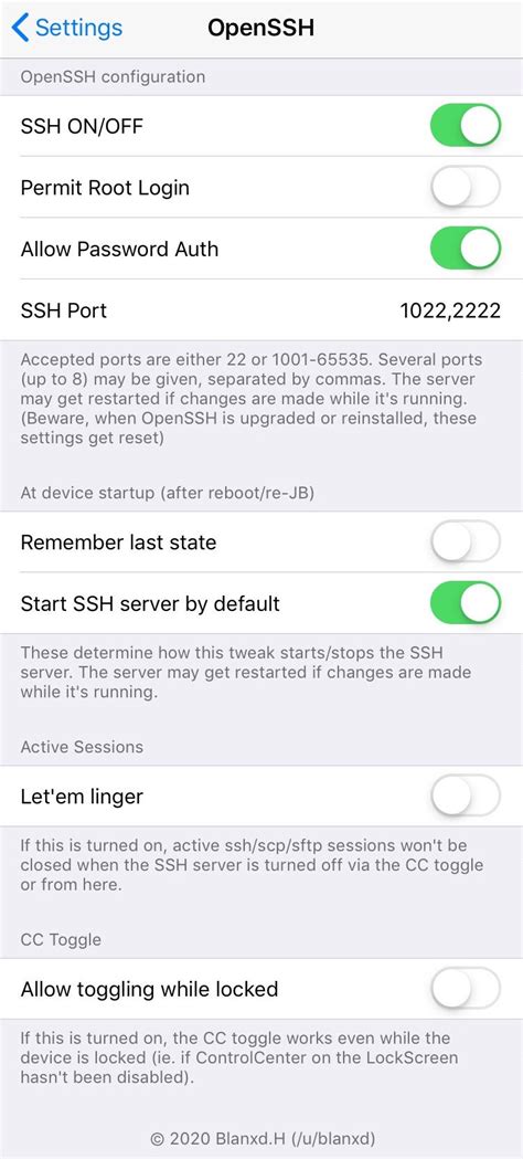 Question Cant Ssh To My Device With Checkra1n I Have Installed