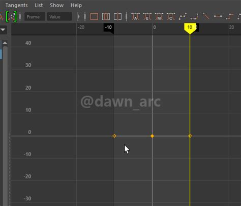 [maya]keyframe 01 Graph Editor