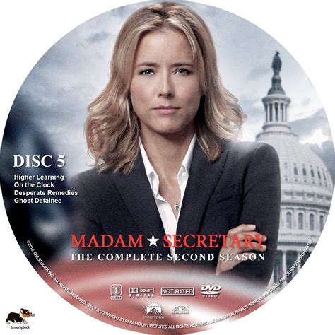 Madam Secretary Season 2 2016 Cover Labels 1 Dvd Covers Cover