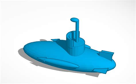 3d Design Submarino Tinkercad