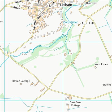 Angus No54 Map By Uk Topographic Maps Avenza Maps