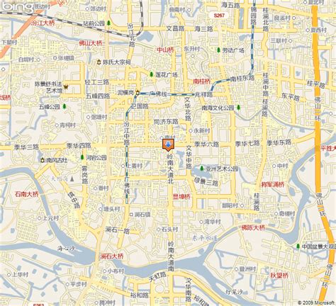 佛山禅城地图全图 山禅城区 山大图 大山谷图库