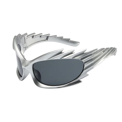 Kplfubk Hedgehog Shape Sunglasses Hip Hop Funny Cycling Punk Glasses Sunglasses