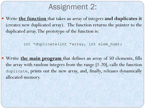 Ppt Dynamic Memory Allocation Function Calls Complexity Analysis
