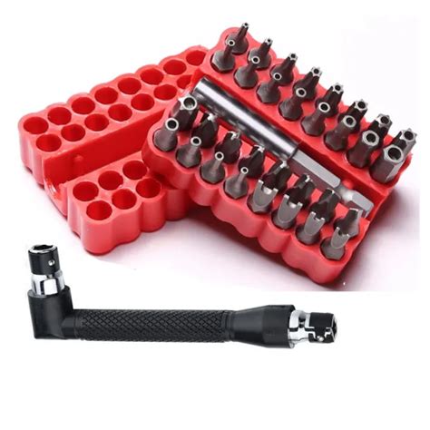 Hollow Security Screwdriver Bit Set L Type Double Ended Ratchet Wrench Repair Eur 10 56