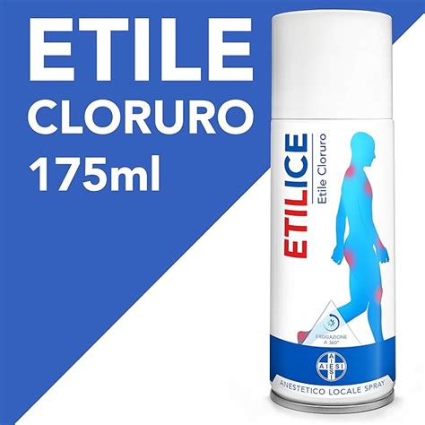 Aiesi® Cloruro De Etilo Aerosol 175 Ml Etilice Hielo Spray De