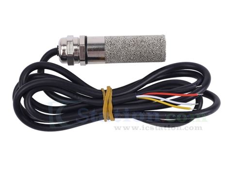 Rs485 Temperature Humidity Sensor Transmitter Xy Md04 Waterproof Metal Probe