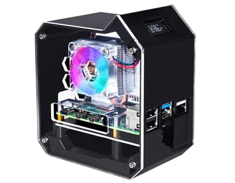 Geekpis 60 Raspberry Pi Nas Tower Offers Improved Cooling And M 2