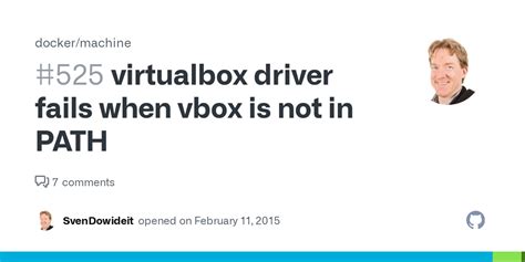 Virtualbox Driver Fails When Vbox Is Not In Path · Issue 525 · Docker