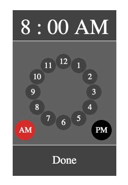 GitHub EOdOW AlarmClock Simple Android Style Alarm Clock With D3