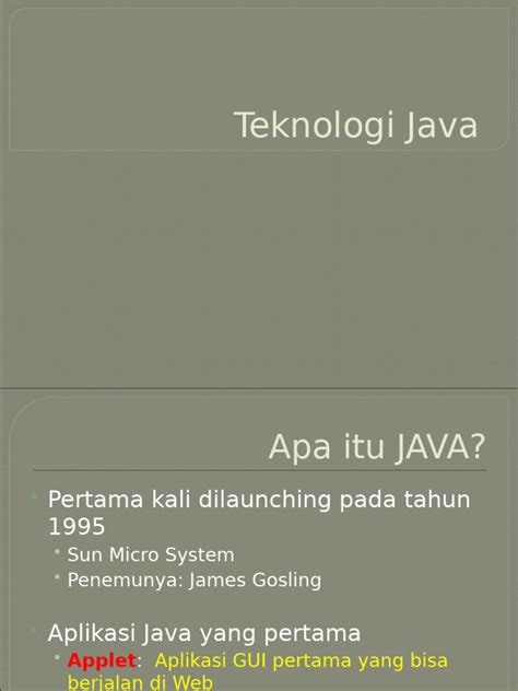 Pengenalan Java Pdf