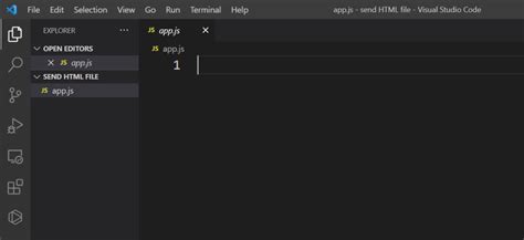Send An Html File In Nodejs Using Express And Ndfile Explained