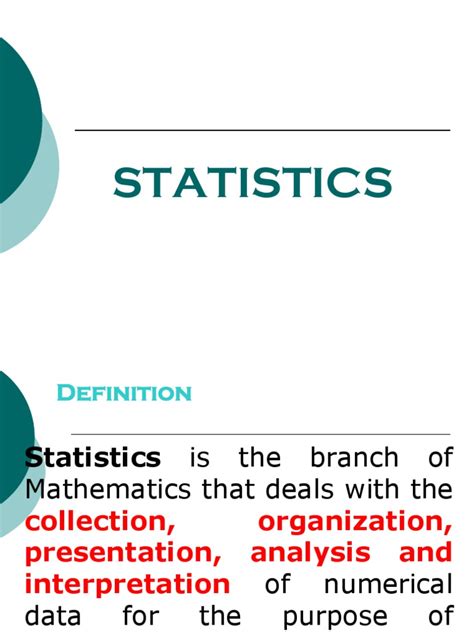 Statistics Introduction 9 11 2021 Pdf Level Of Measurement Statistics
