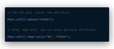 Sebastian De Deyne On Twitter 🔥 Laravel Quick Tip Use Map Only On