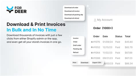 Fordeer Pdf Invoice Generator Pdf Invoice Generation Pdf Invoices Export Order Csv