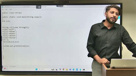 Lecture 5 Java Classes And Objects Static Members Arrays Wrapper Class Youtube