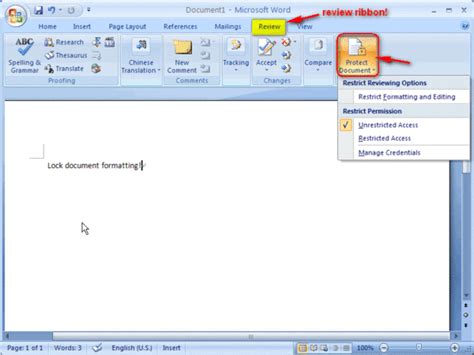 How To Lock And Unlock Word Document — Microsoft Word Tutorial